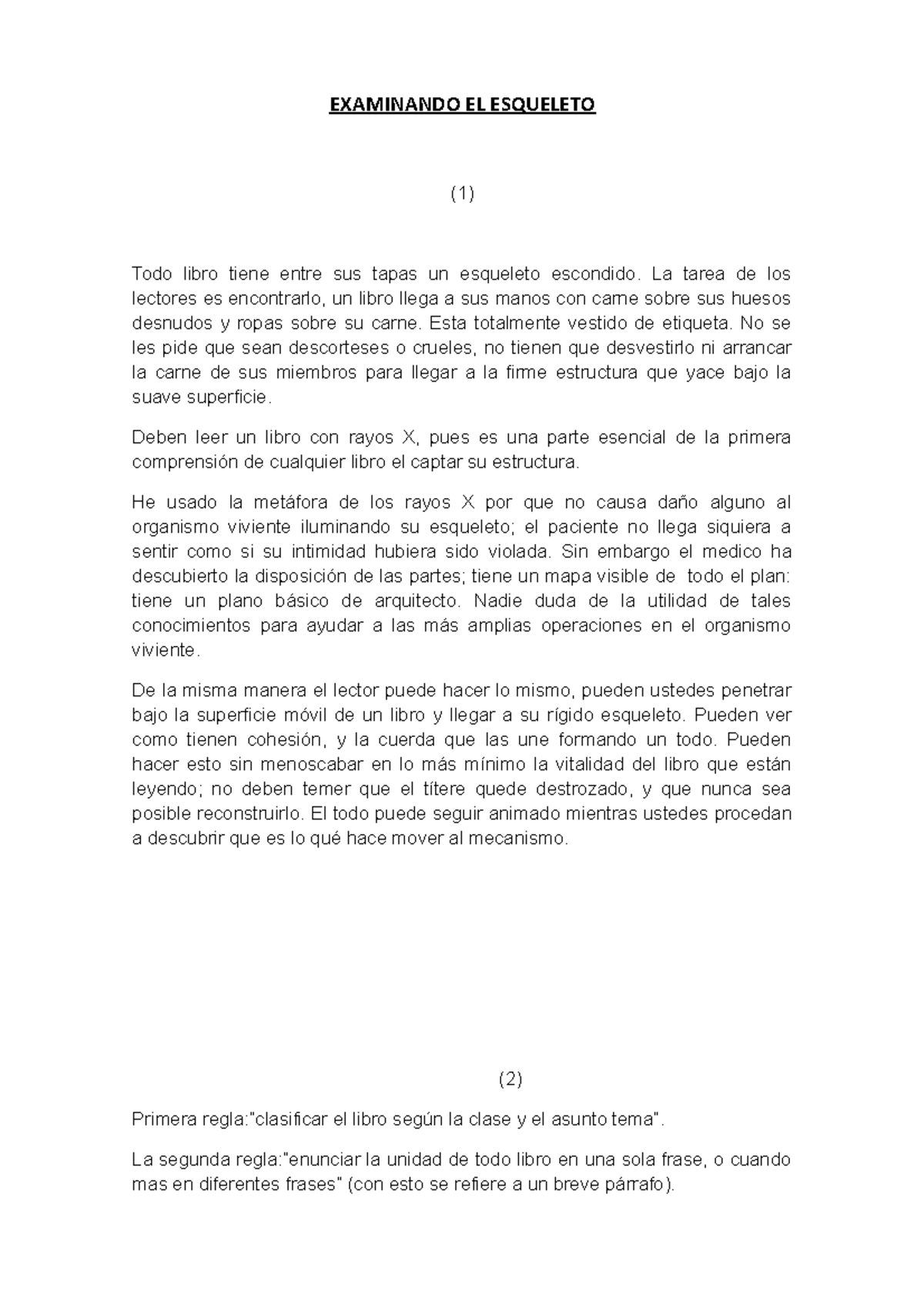 Examinando EL Esqueleto 2 - EXAMINANDO EL ESQUELETO (1) Todo libro ...