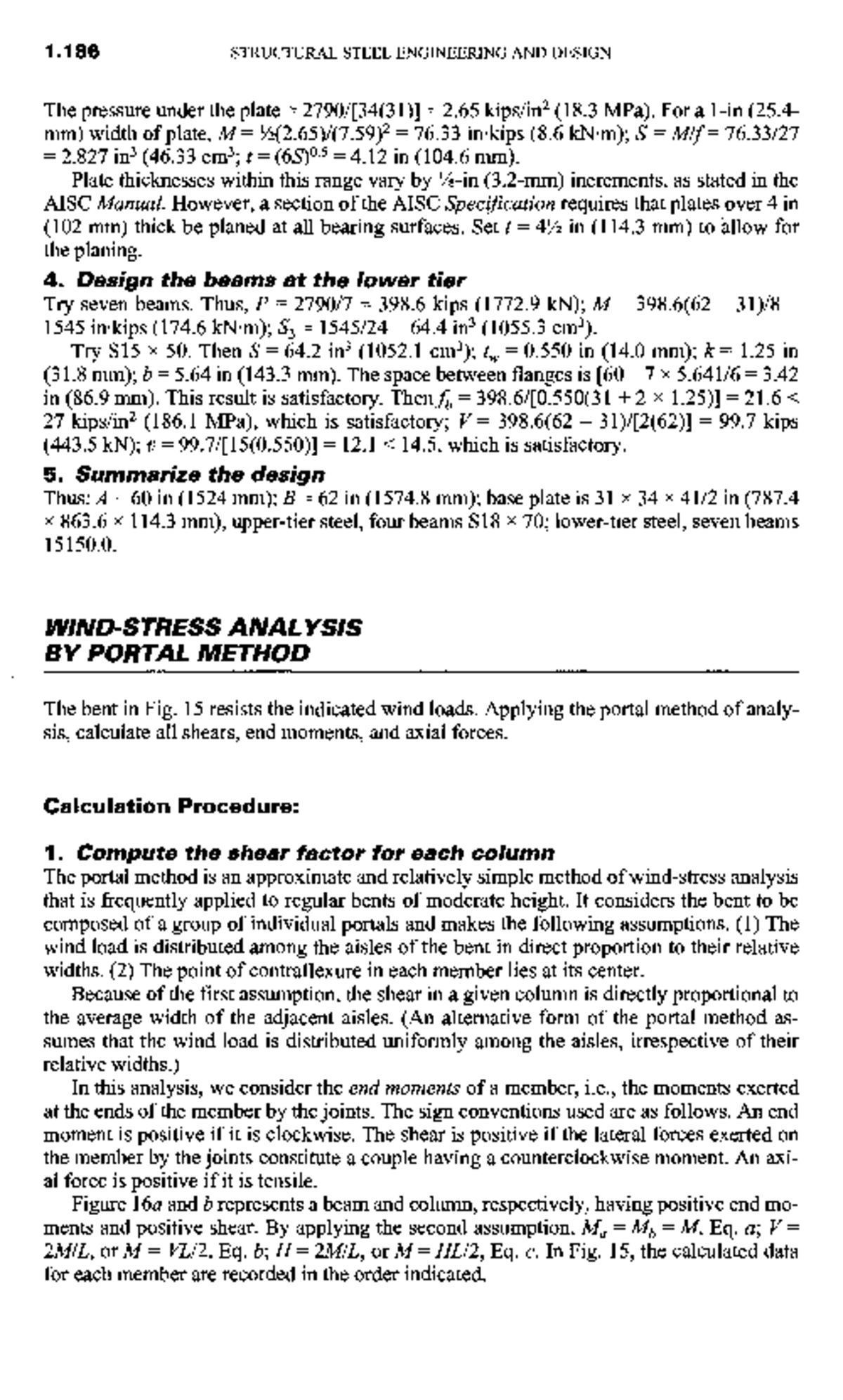 Handbook of civil engineering calculations 33 - The pressure under the ...
