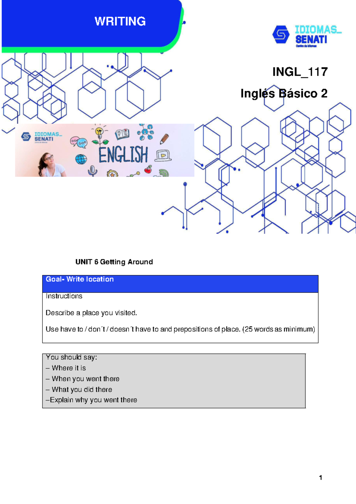 B2 Writing TASK-UNIT 6-02-foro - comunicacion integral - WRITING INGL ...