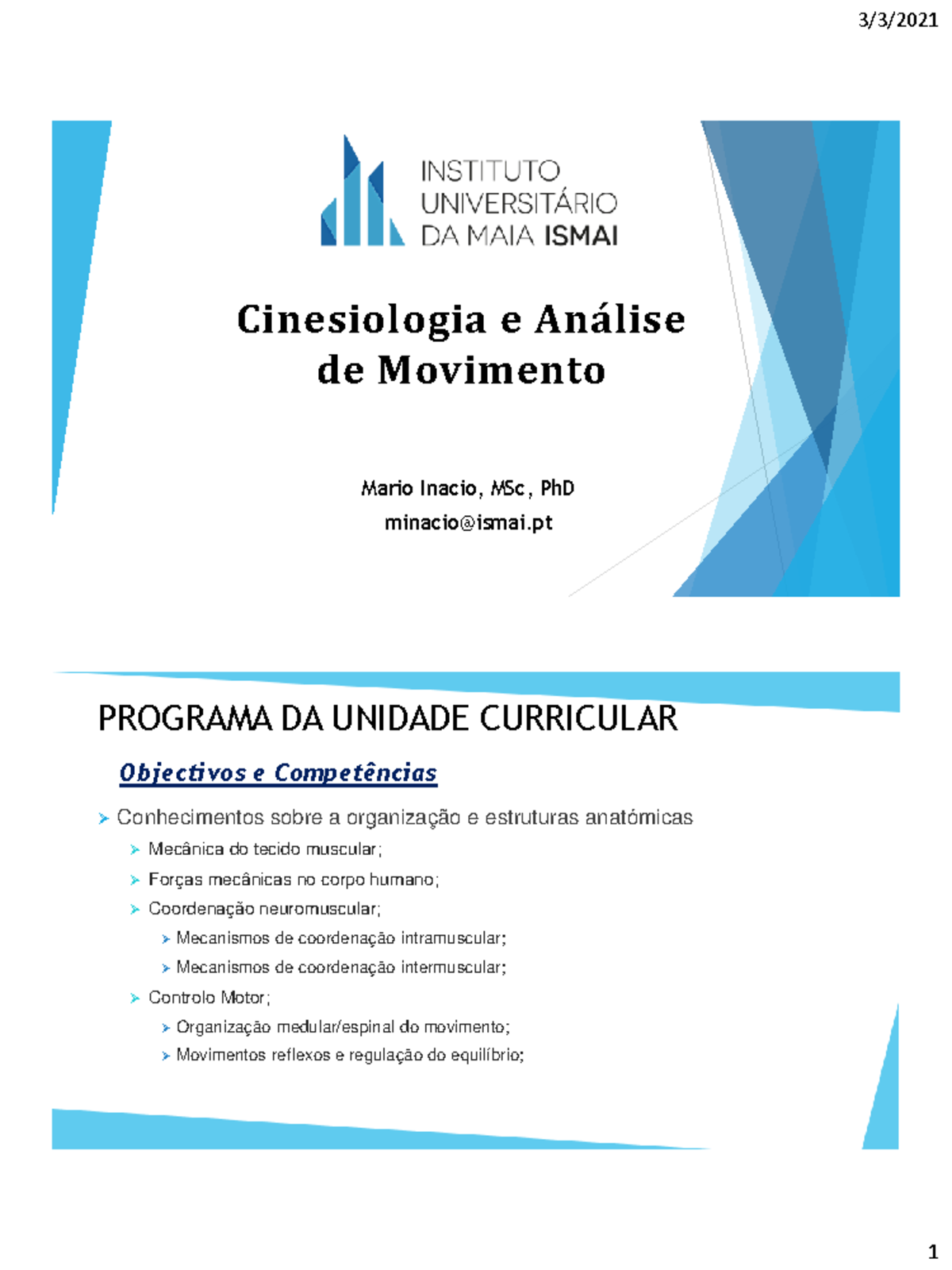 Mecanica Tecido Muscular - Cinesiologia e Análise de Movimento Mario ...