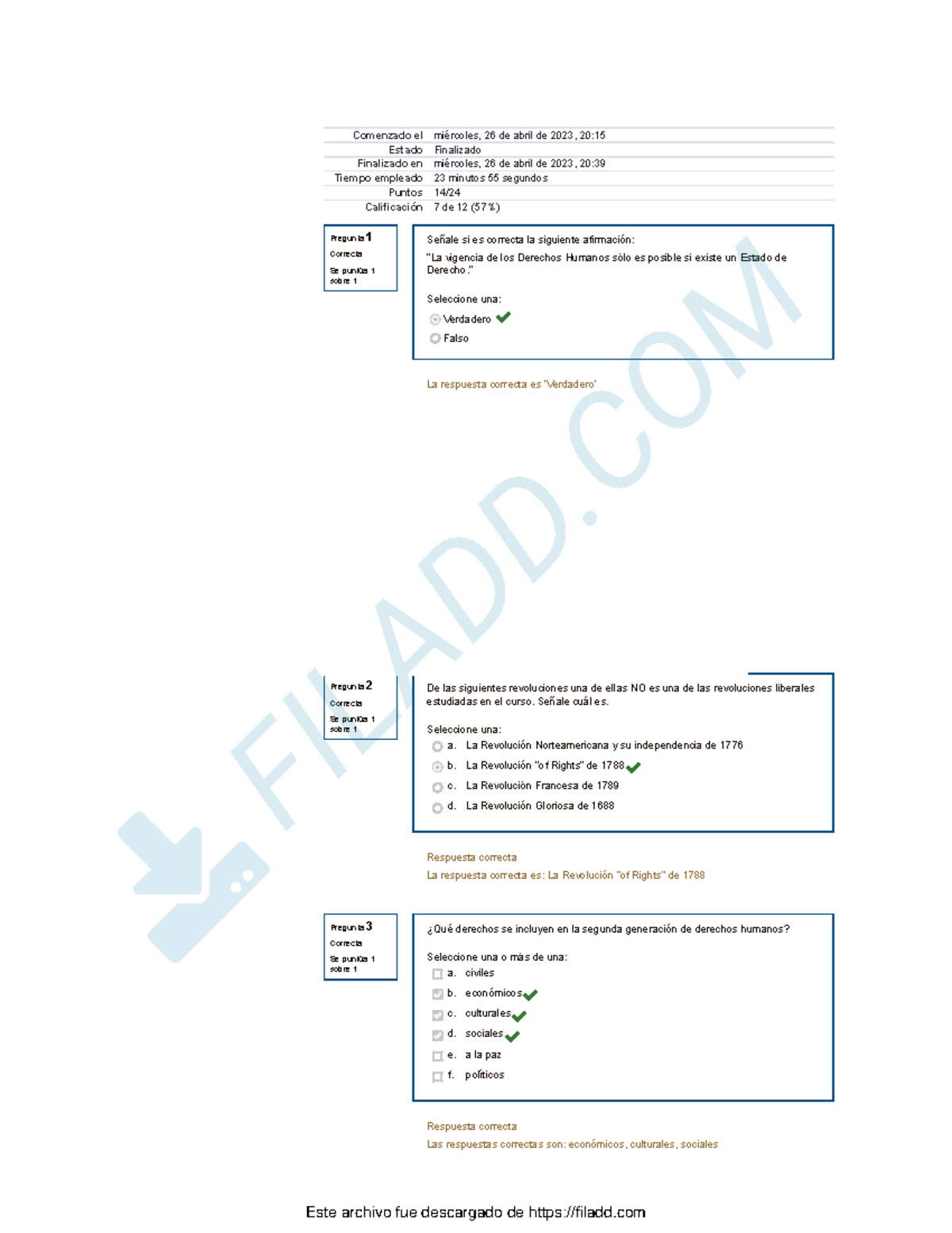 DDSS Primer parcial 2 - 0101 - Pregunta 1 Correcta Se puntúa 1 sobre 1 ...