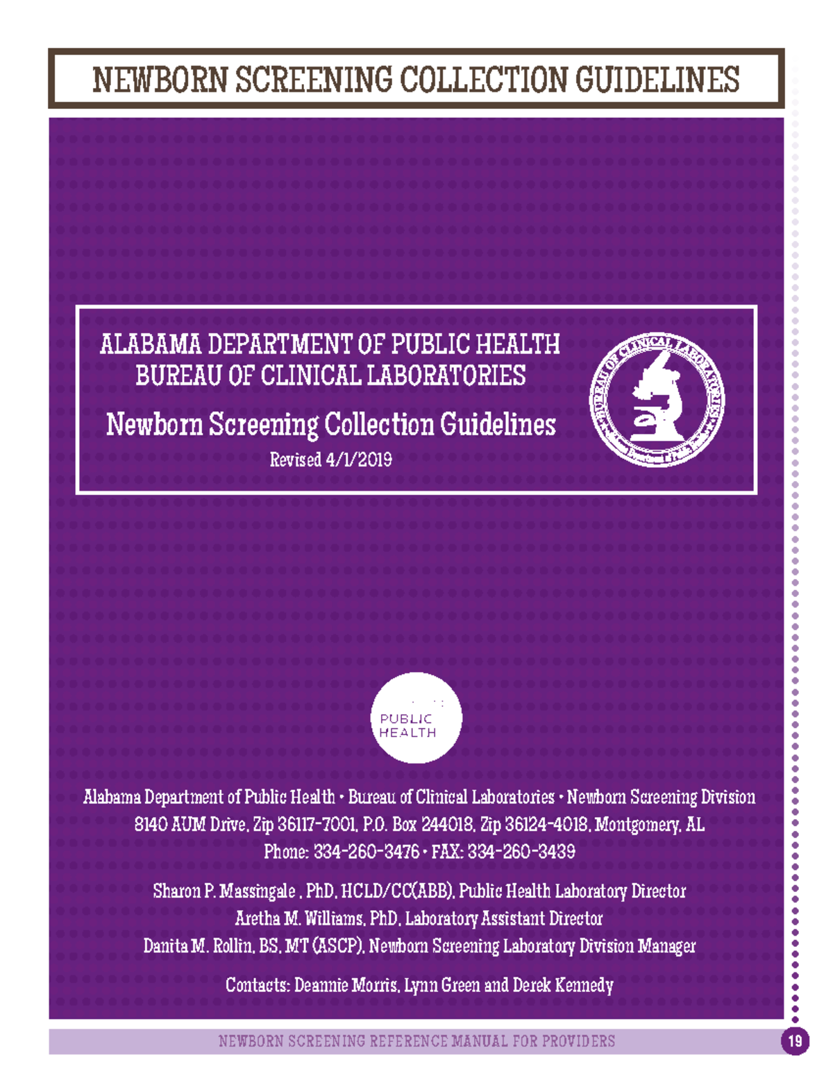 N8ewbornscreeningbloodcollectionguidelines - NEWBORN SCREENING ...