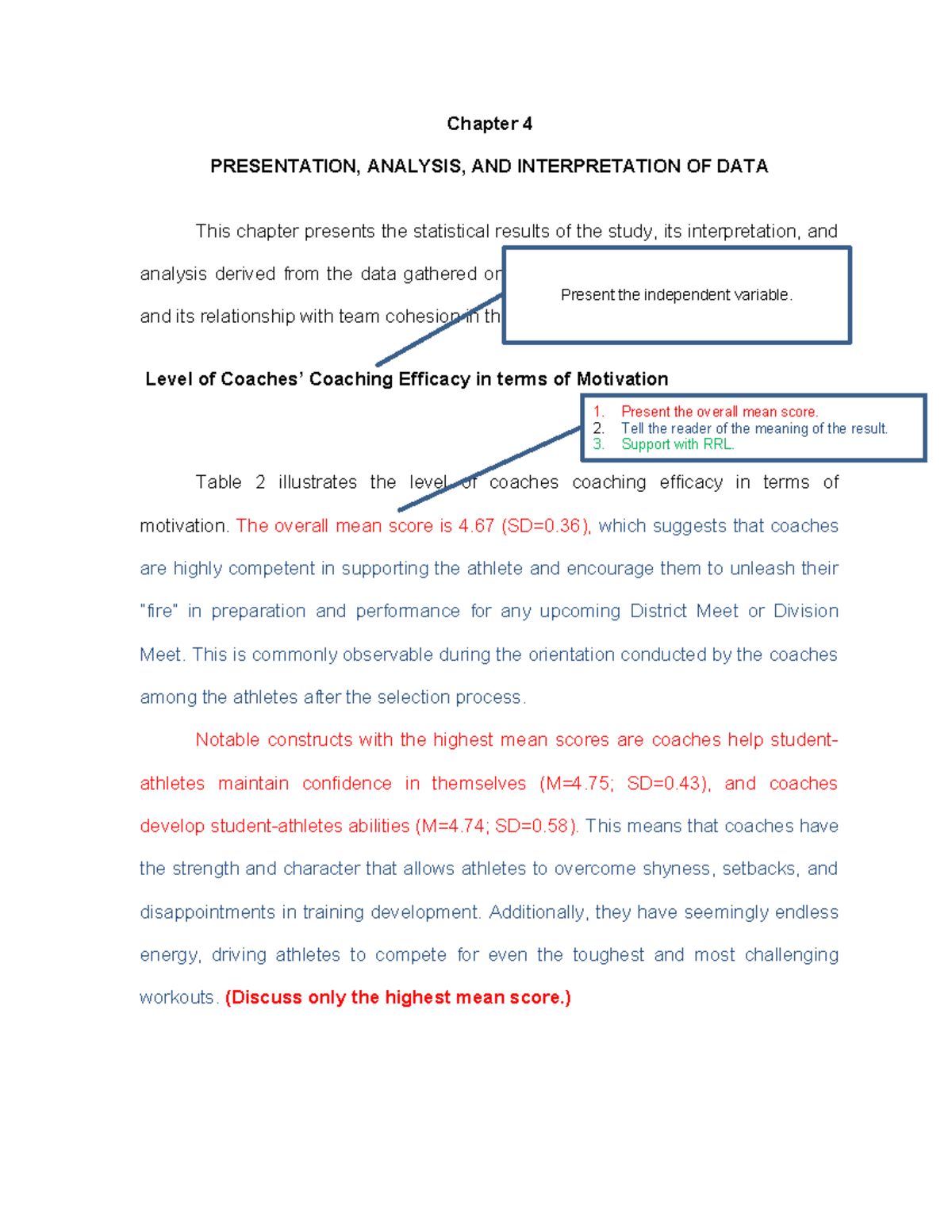 2Chapters 4 5 Discussion - Chapter 4 PRESENTATION, ANALYSIS, AND ...