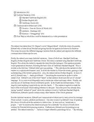 Communication Studies IA Outline .docx - THE COMMUNICATION STUDIES SBA ...