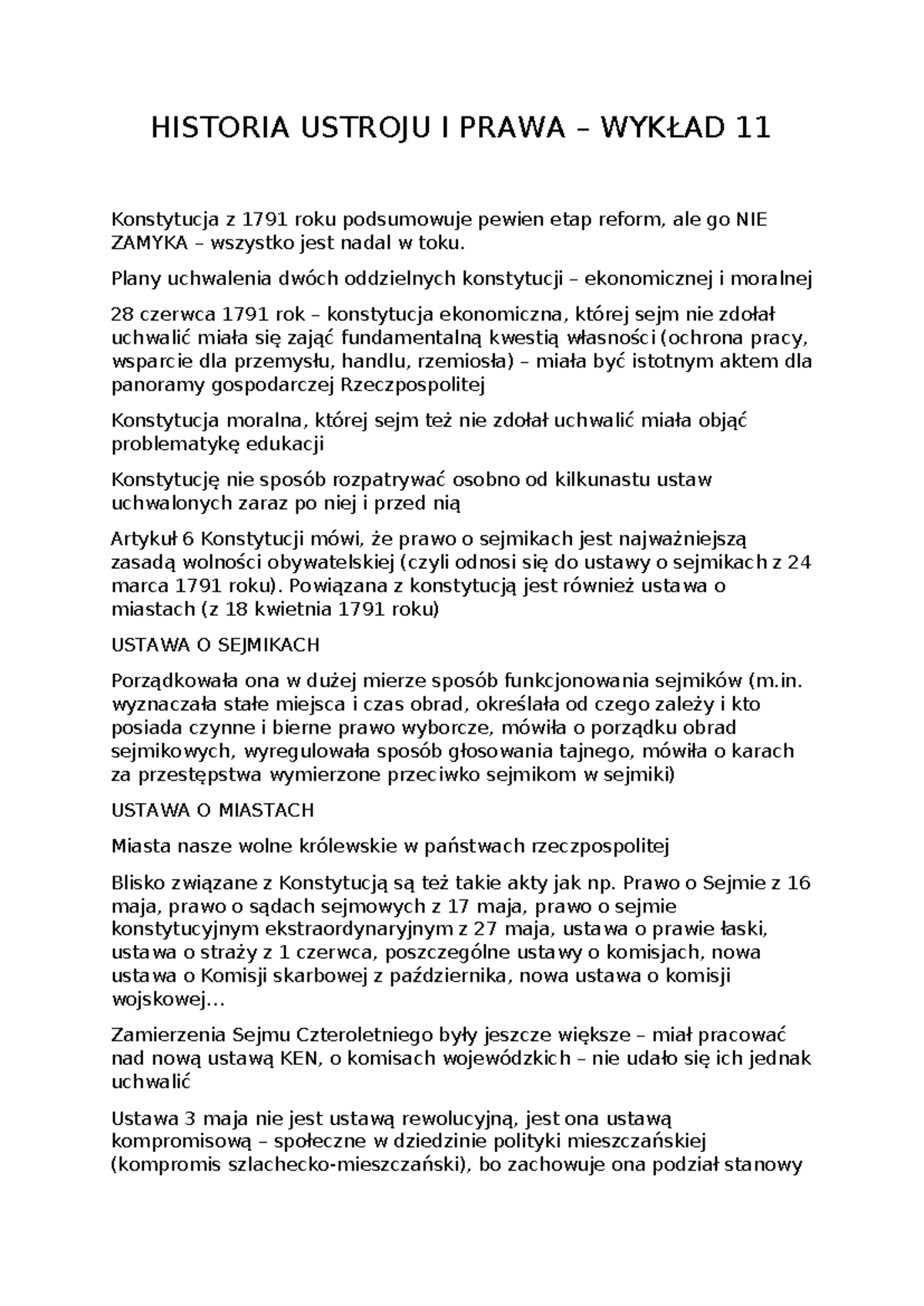 PRAWO RZYMSKIE 2021/22 - HISTORIA USTROJU I PRAWA – WYKŁAD 11 ...