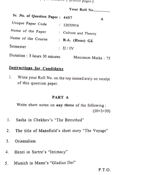 Basics of education (1st Minor Notes) - CLUSTER UNIVERSITY UG 1 ...