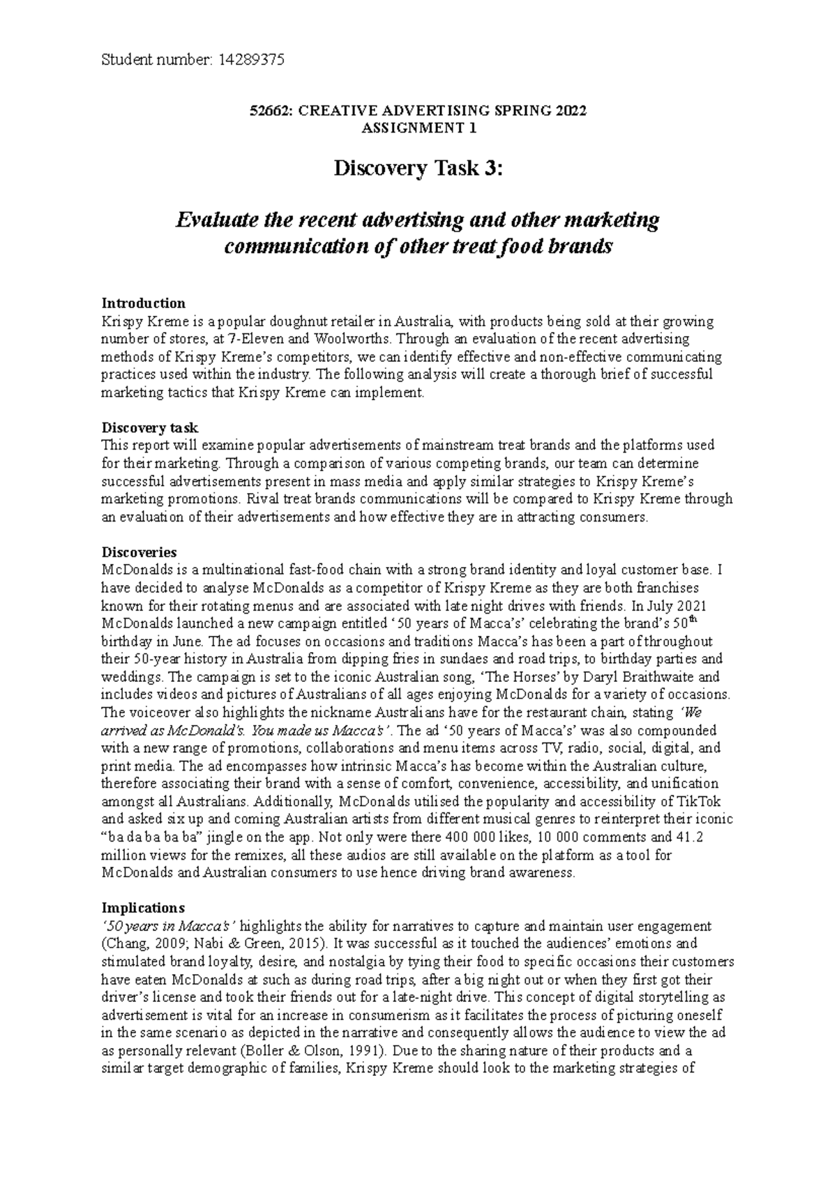 52662 Creative Advertising - 52662: CREATIVE ADVERTISING SPRING 2022 ...