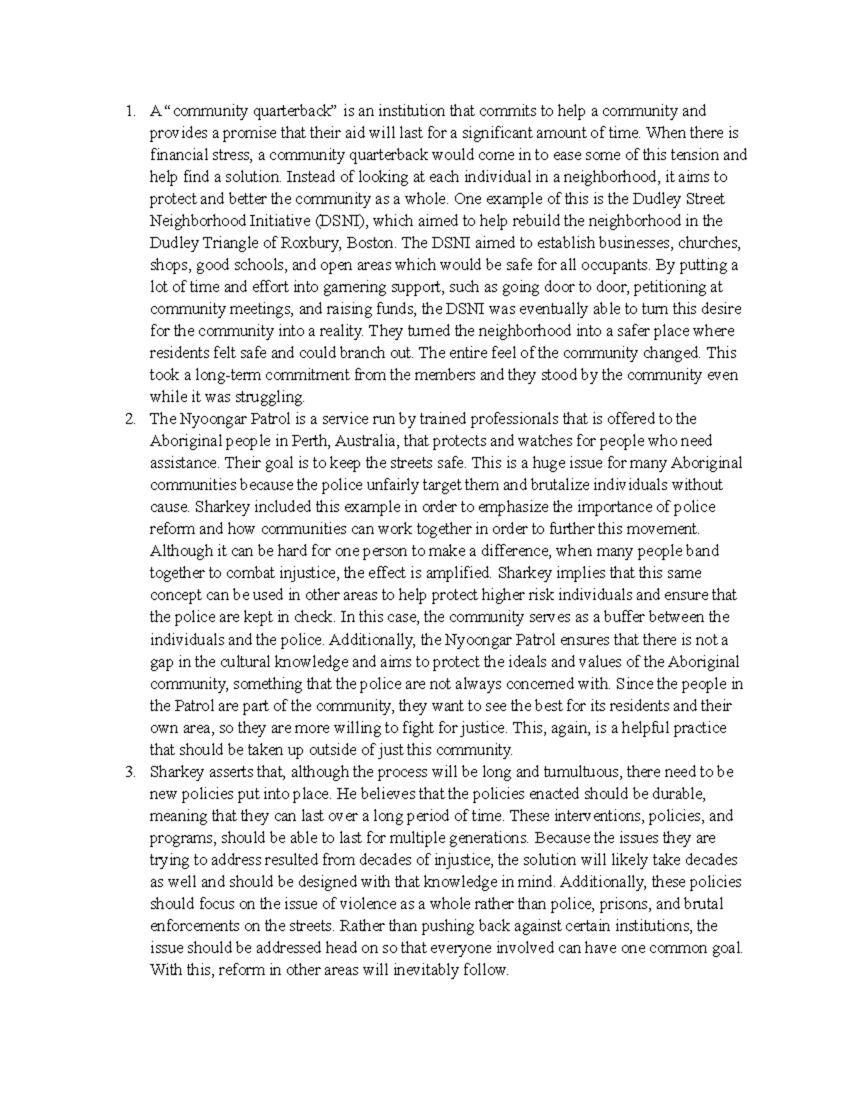 Uneasy peace ch. 9+10 - Elon University Professor Zito Fall 2021 - A ...