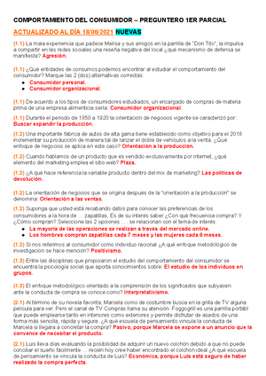 Resumen M3 - M4 Comportamiento del consumidor - Condiciones del mercado: Los factores que ...