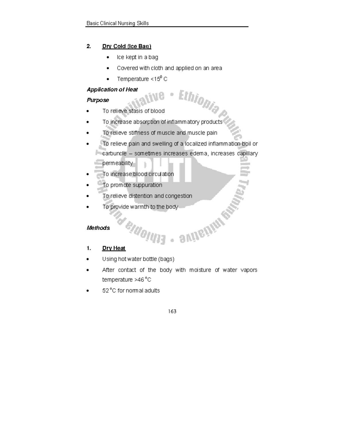 Basic Clinical Nursing Skills (55) - Basic Clinical Nursing Skills 163 ...