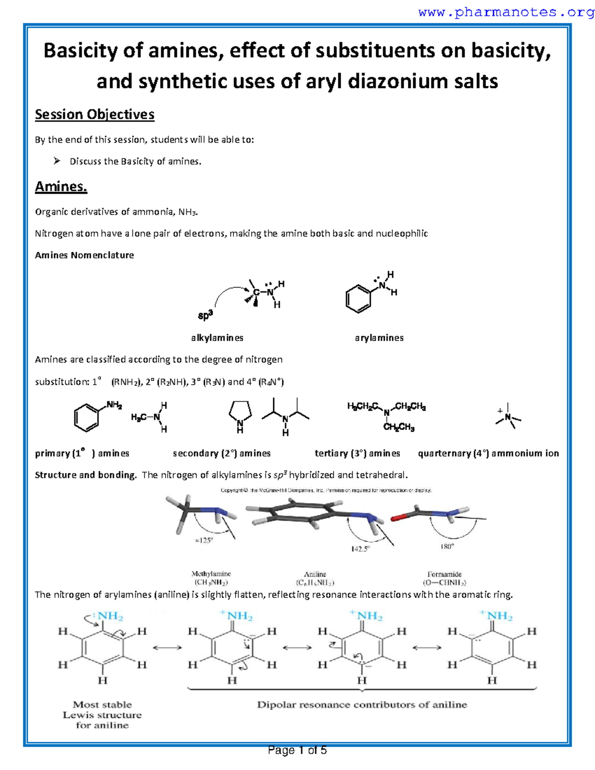 Basicity of Amines - Amines. Organic derivatives of ammonia, NH 3 ...