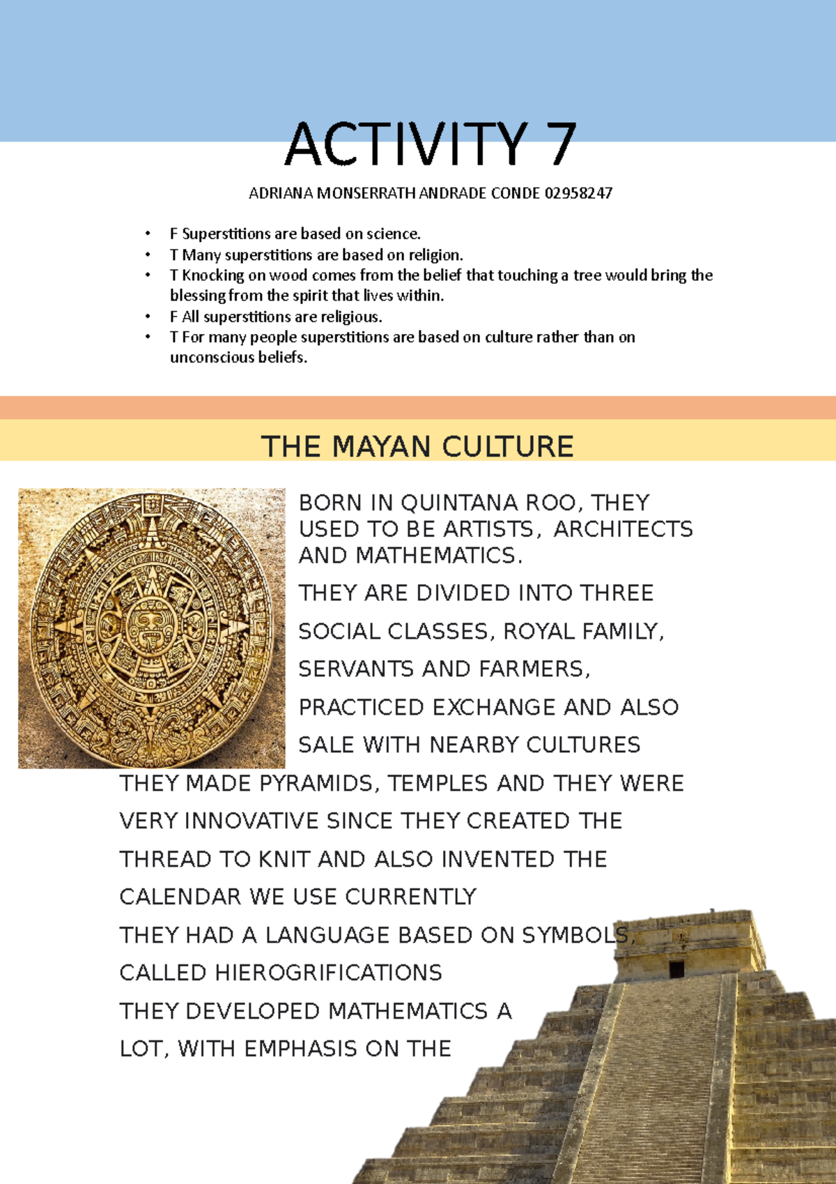 Activity 7 - actividad 7 - ACTIVITY 7 ADRIANA MONSERRATH ANDRADE CONDE ...