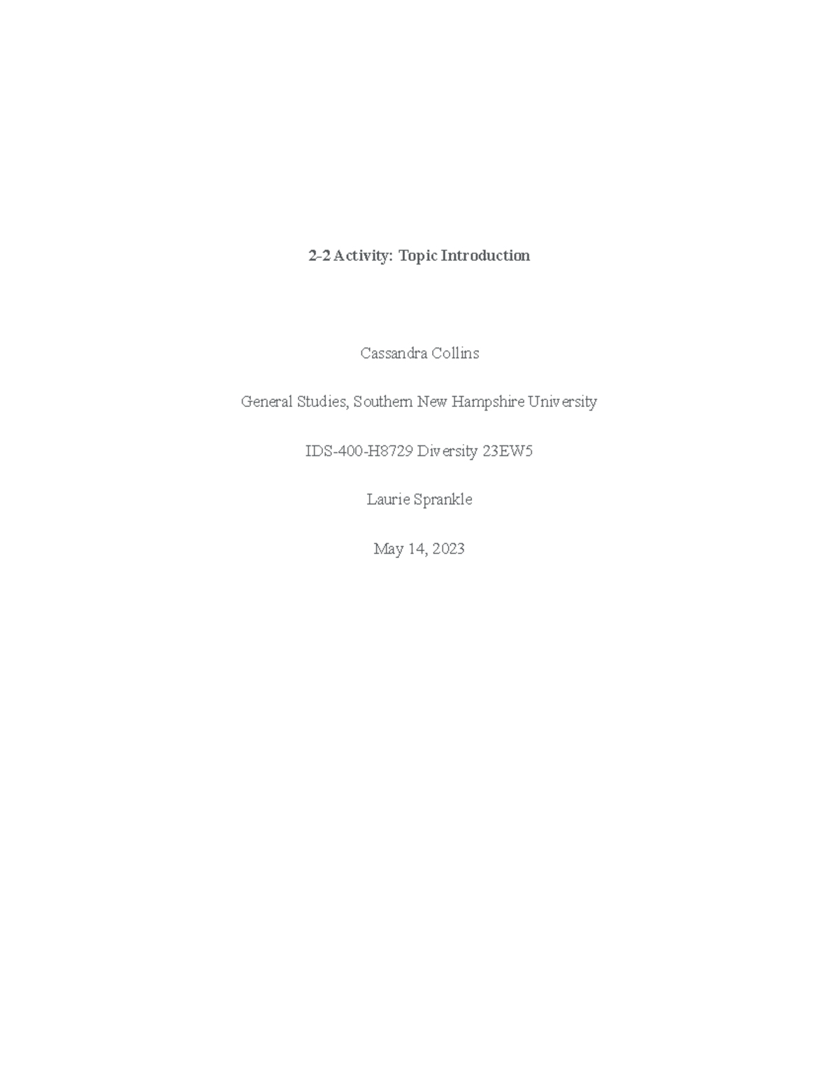 2-2 Activity Topic Introduction - 2-2 Activity: Topic Introduction ...