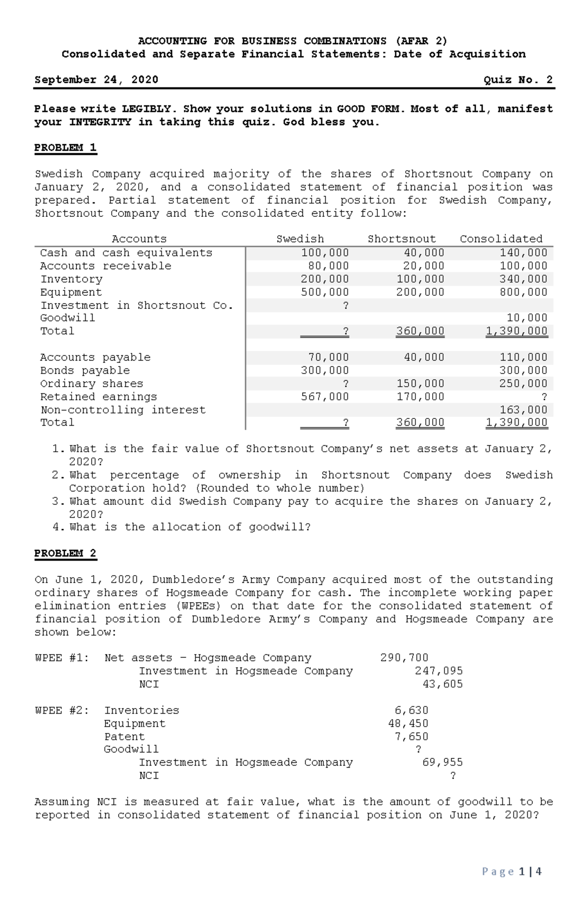 Consolidated Financial Statement - Warning: TT: undefined function: 32 ACCOUNTING FOR BUSINESS ...