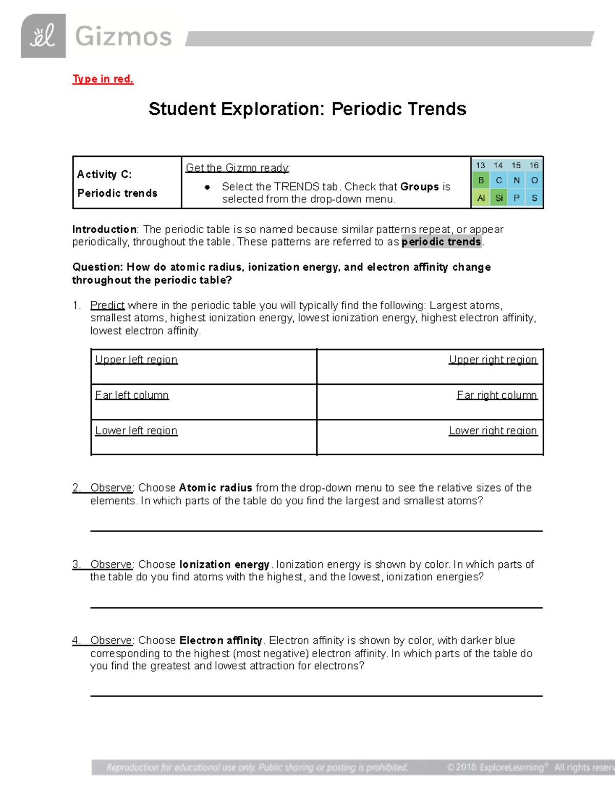 Copy of Tatum Rooks - Gizmos - activitity C - Type in red. Student ...