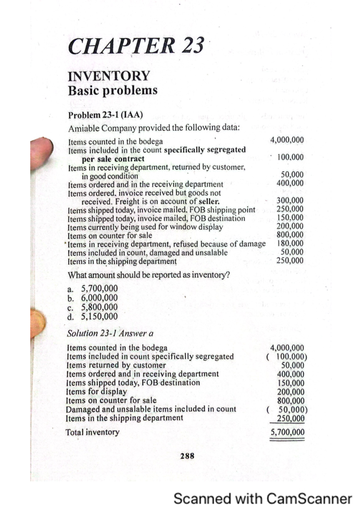 Prac-acc-inv - BS Accountancy - Studocu