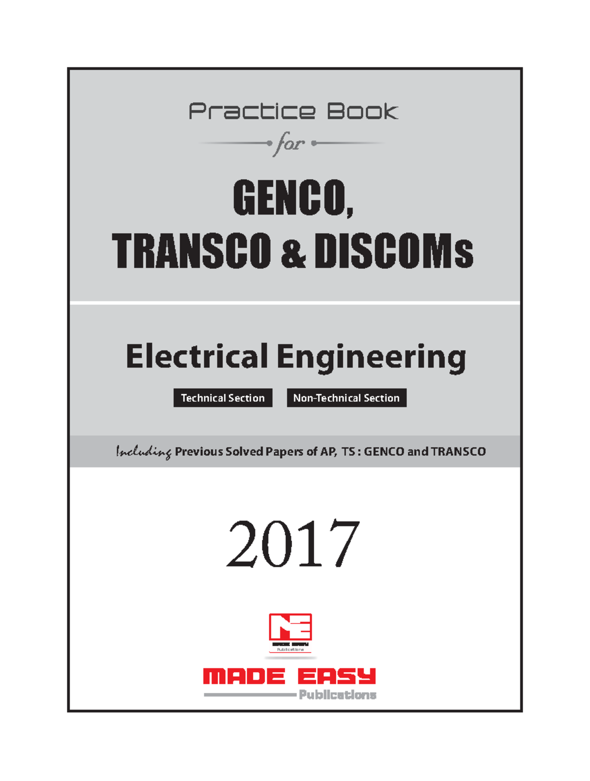 Genco, Transco & Discom 2017 - Publications 2017 Technical Section Non-Technical Section ...