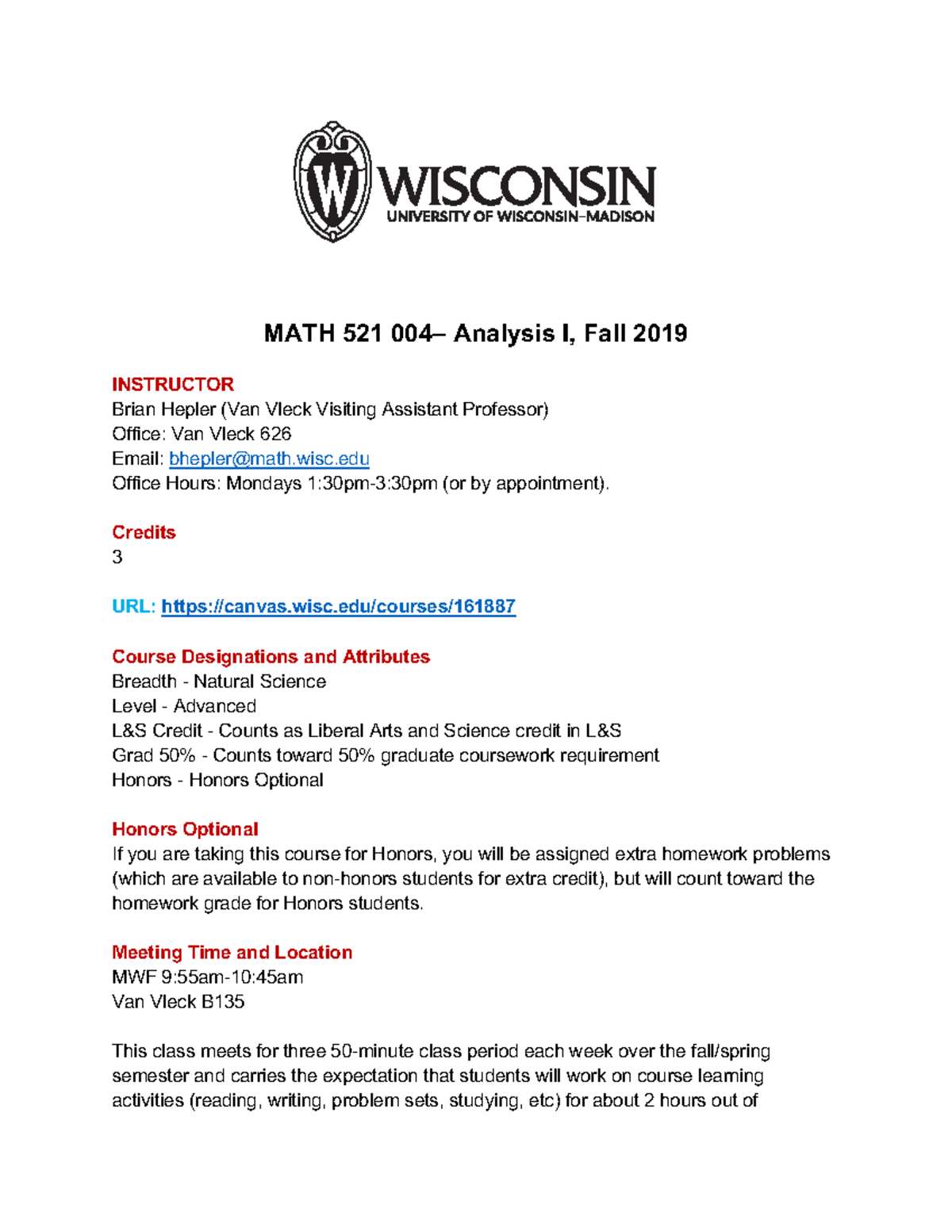 521 hepler fall19 - heller - MATH 521 004 – Analysis I, Fall 2019 ...