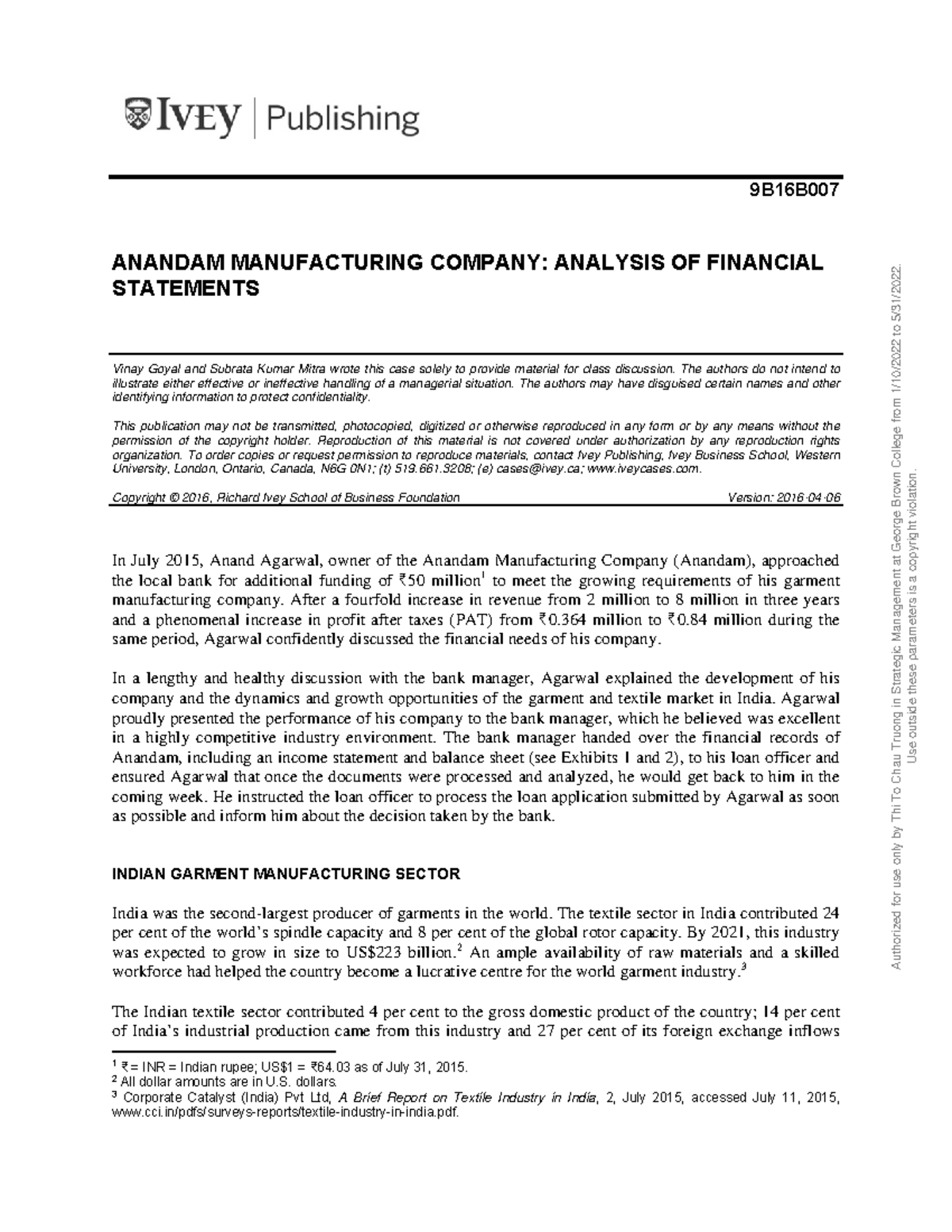 9B16B007 pcu Anandam manufacturing company case - 9B16B ANANDAM ...