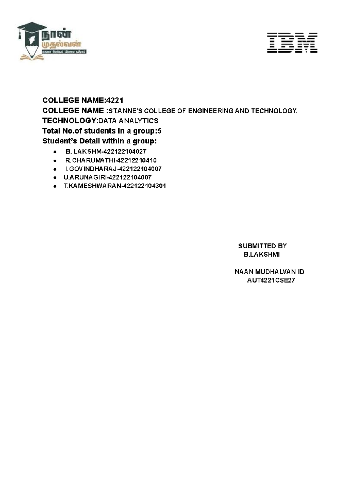 CS3492 DATABASE MANAGEMENT SYSTEN - aasaaaaaaaaaaa COLLEGE NAME ...