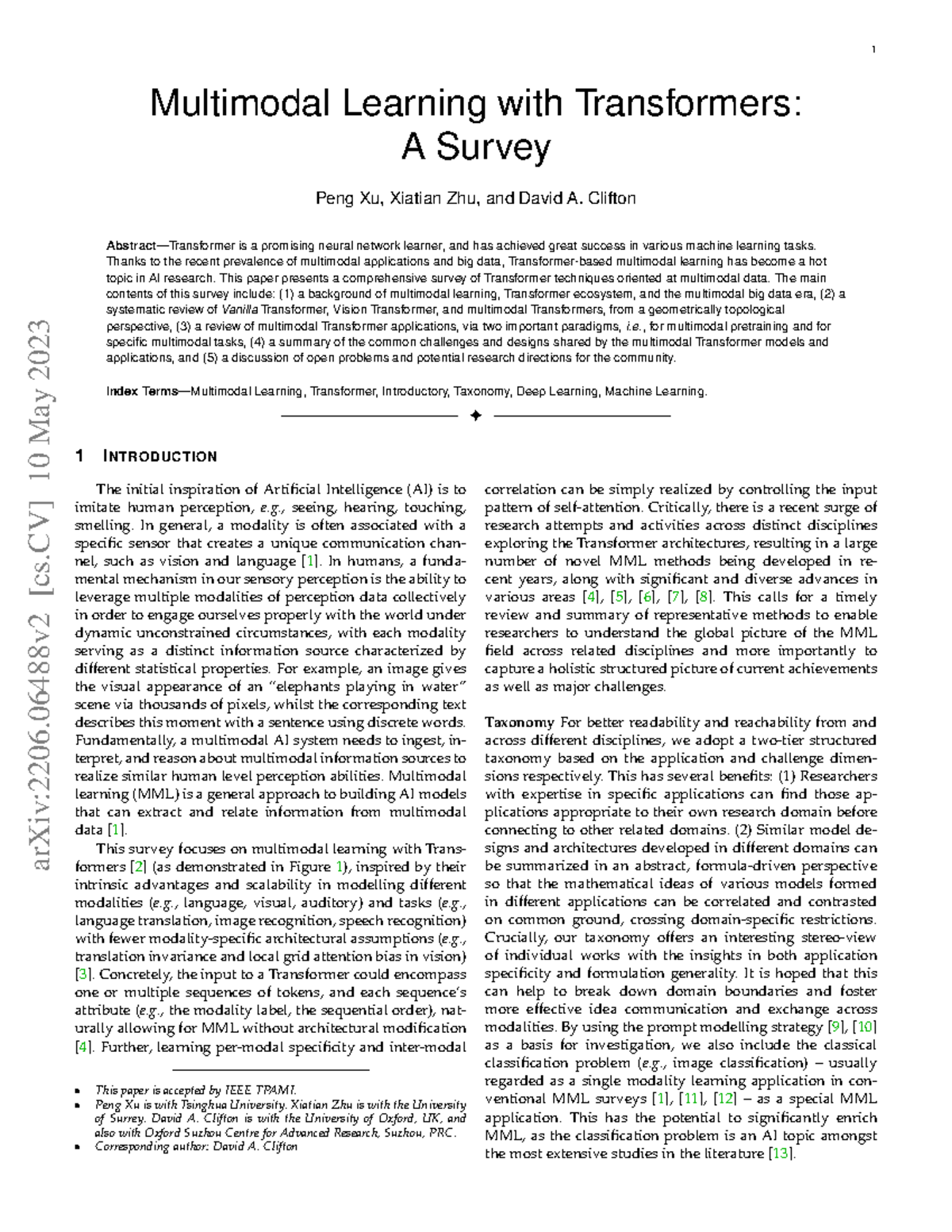 Multimodal transformers - Multimodal Learning with Transformers: A ...