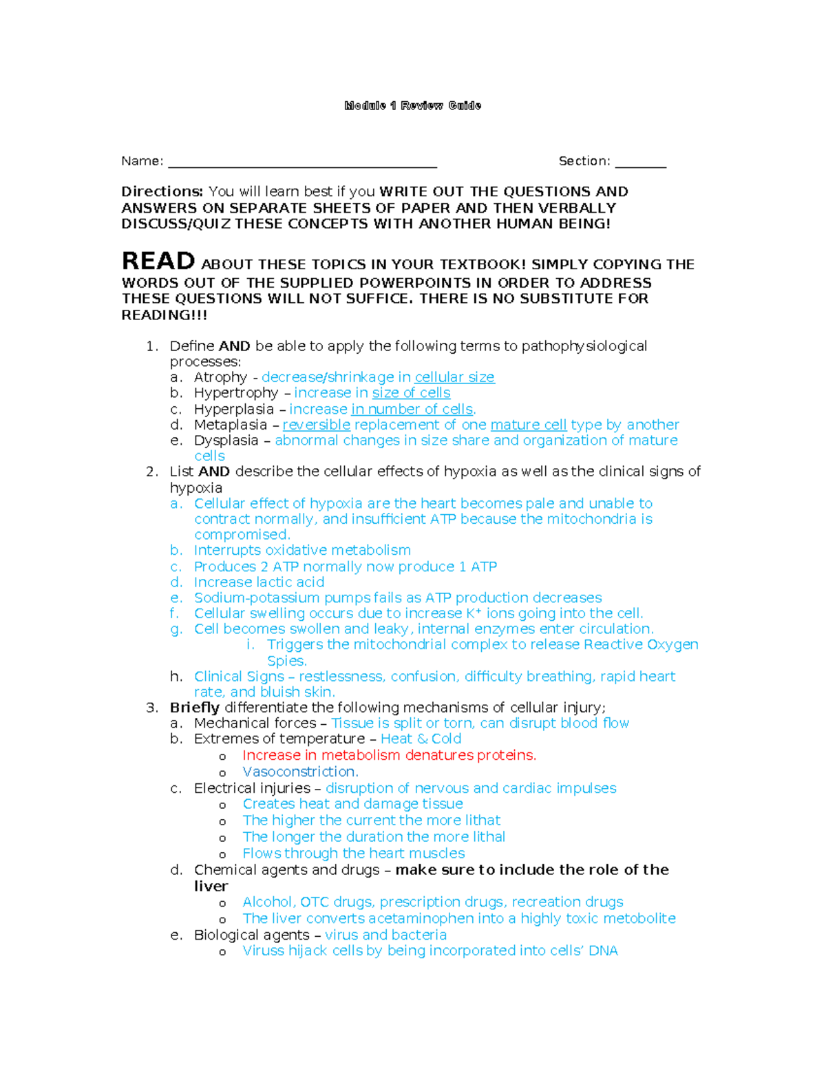 Module 1 Review Guidemw 23 copy - Name ...