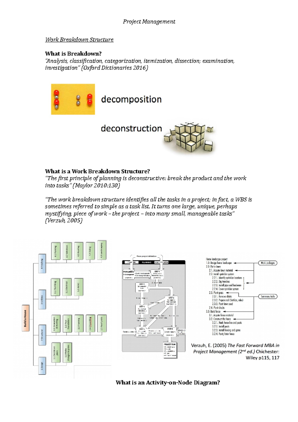 6. Work Breakdown Structure - Project Management Work Breakdown ...