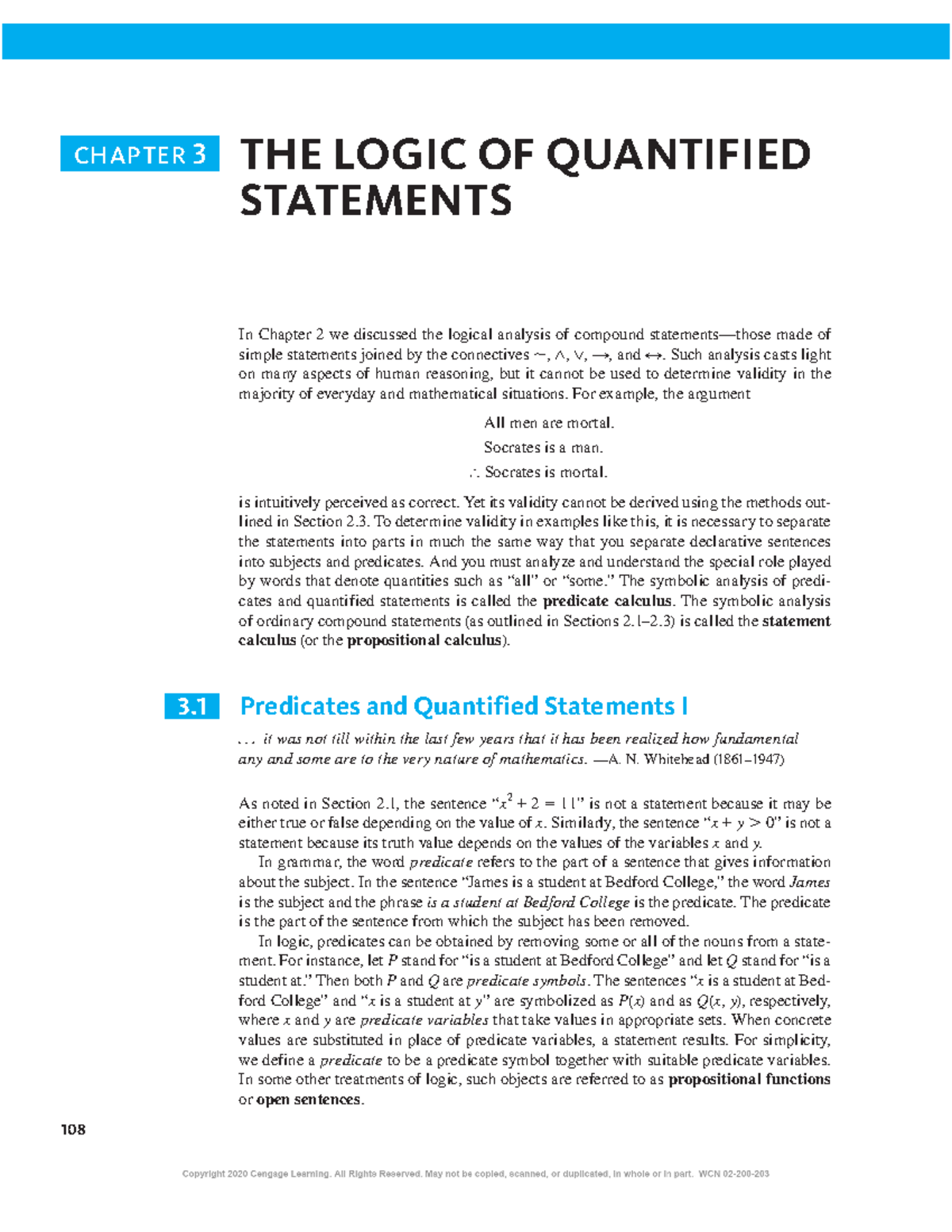 CS PC 1 - Reading Material 3 - Epp (2020) - CHAPTER ļ ļĻŃ CHAPTER ľ THE ...