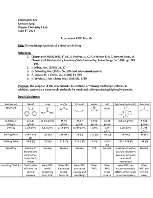 Spartan Exercise 3 - Evelynn Alfonso CHM2211L Spartan Exercises ...