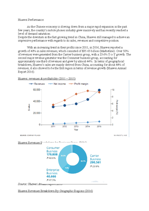 Huawei’s Core Competencies and Competitive Strengths - It is therefore ...