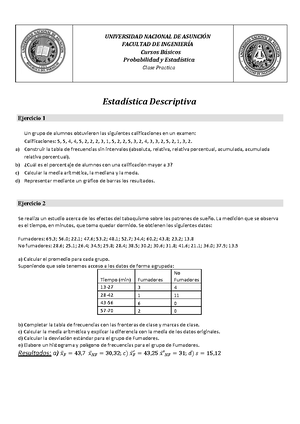 Ejercicios Resueltos Distribuciones muestrales - Distribuciones Muestrales DISTRIBUCION DE ...