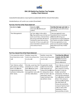 ENG 130 Module Four Preliminary Introduction Template completed word ...