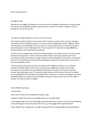 Ethan HUNT - Student Workbook - BTEC Unit 6 - Principles of Management ...