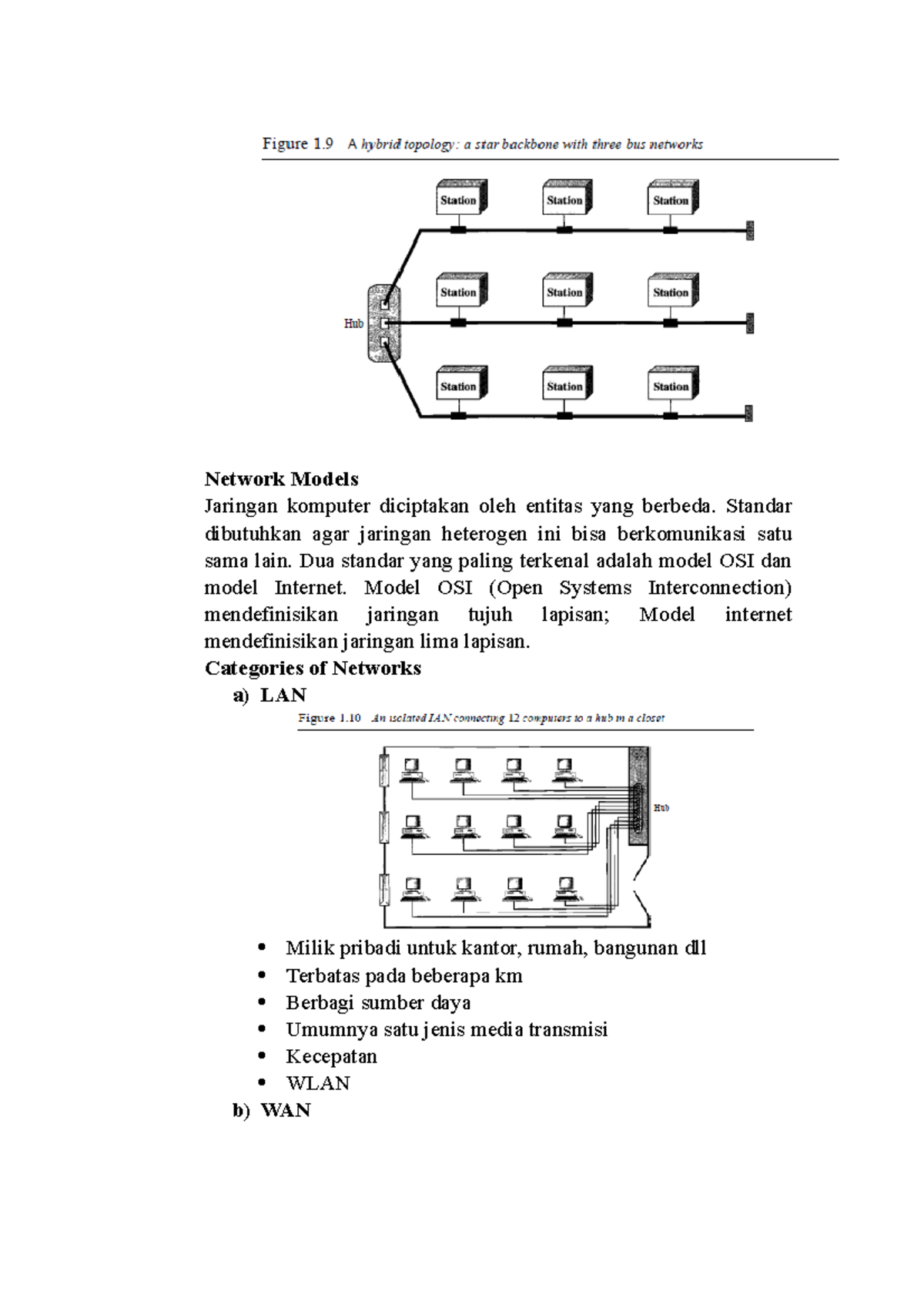 Komunikasi Data part 2 - Network Models Jaringan komputer diciptakan ...