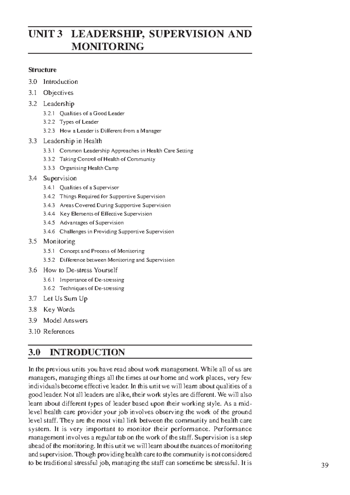 Leadership, Supervision AND Monitoring - Leadership, Supervision and ...