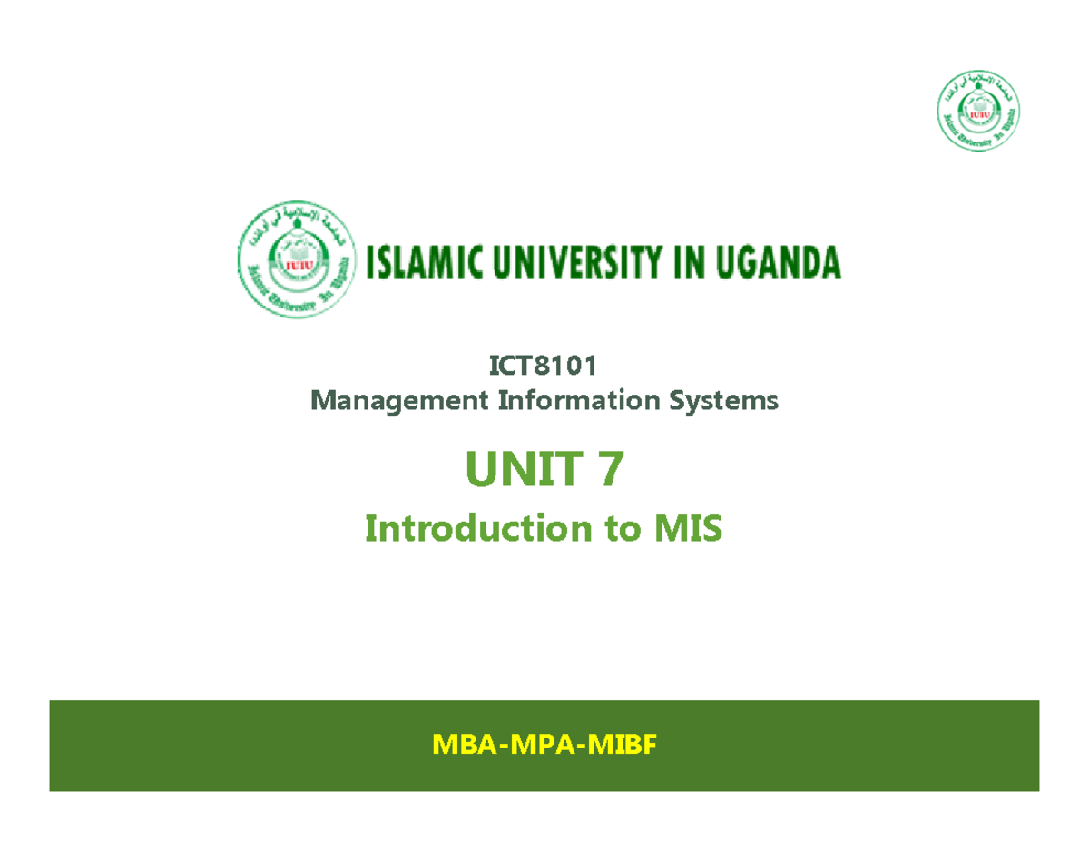 Lecture 7 networks and data security - ICT Management Information ...