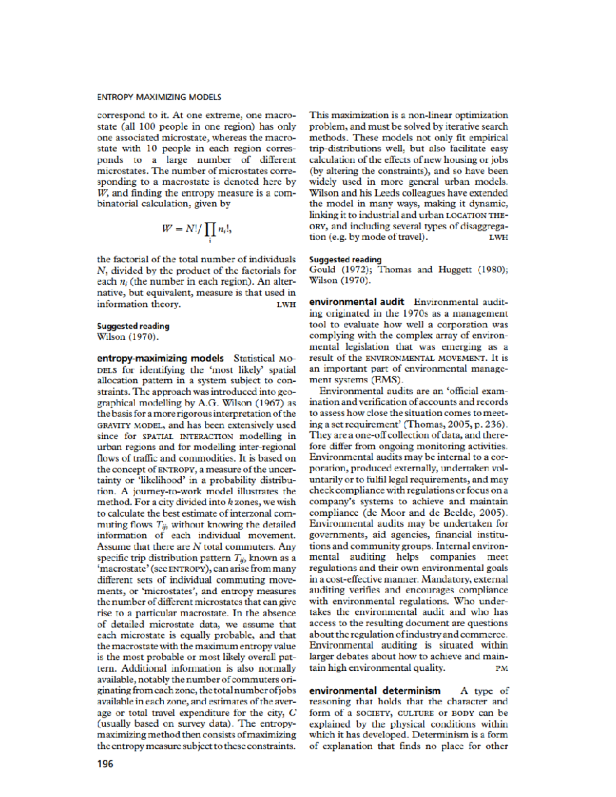 Dualism- Topic from Dictionary entries Derek Gregory - Studocu