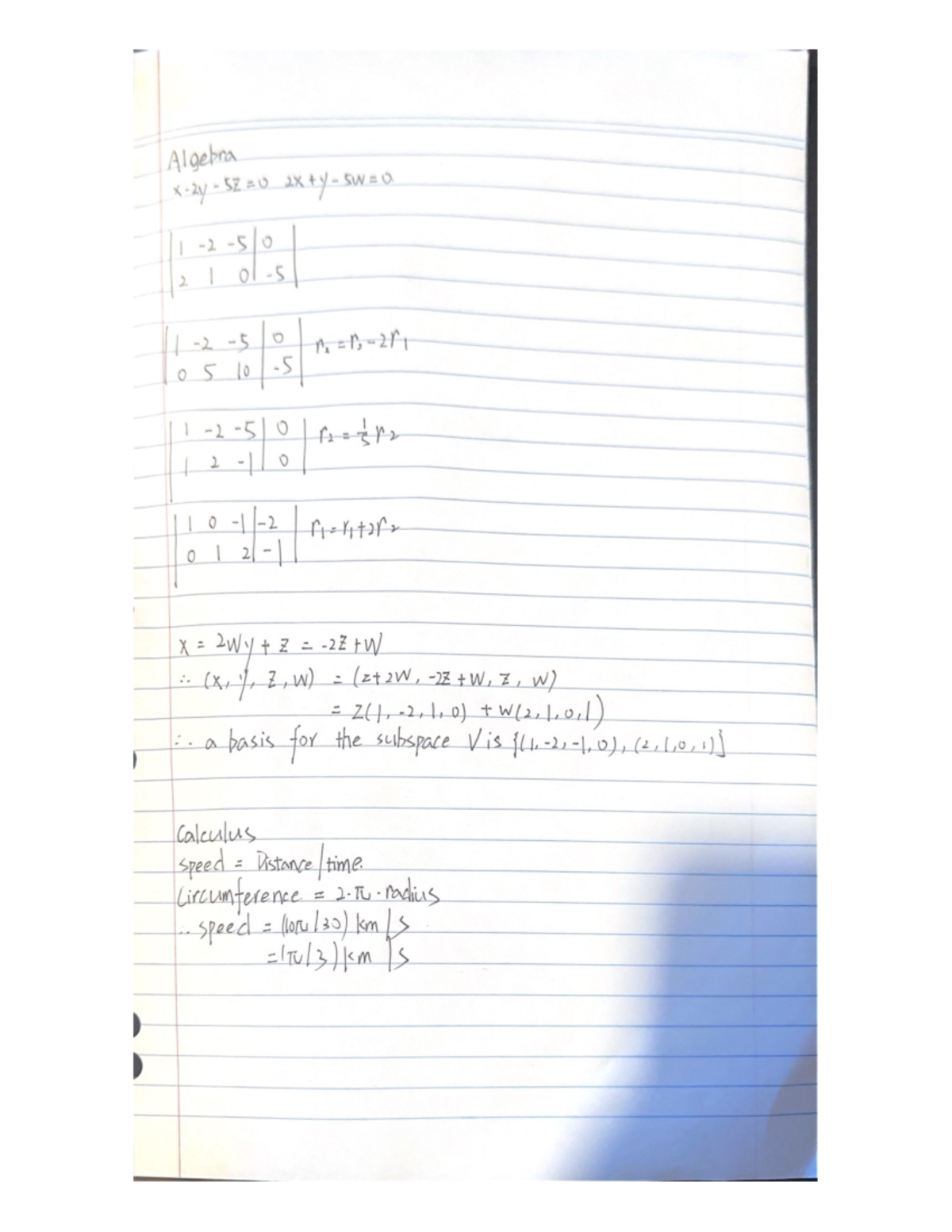 Algebra - MATHS 1011 - Studocu