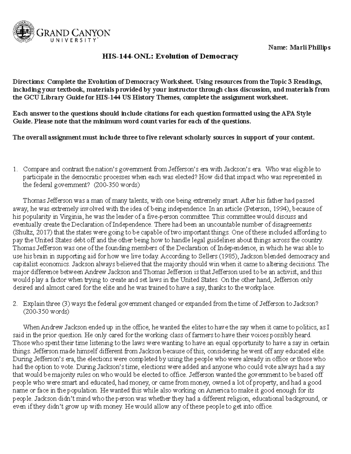 Evolution of Democracy Worksheet 2022 - Using resources from the Topic ...