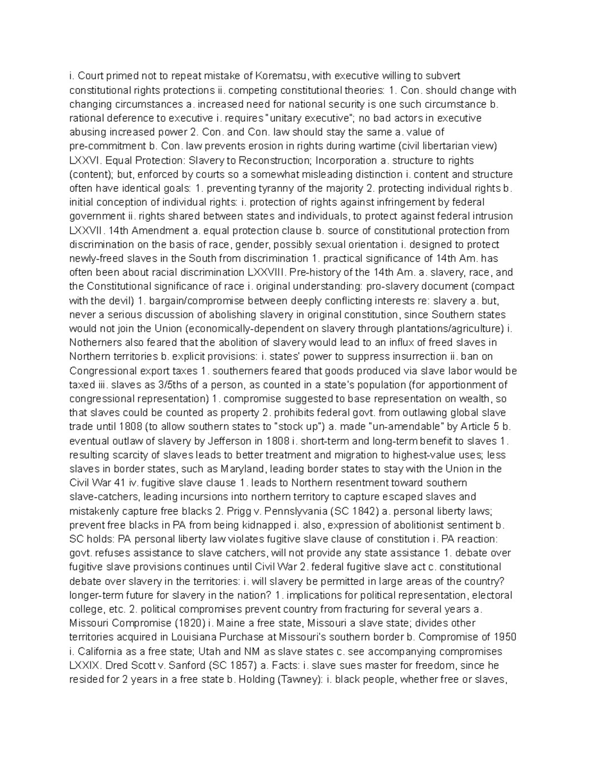 Lxxvi - , Con Law (Constitutional Law) refers to the study of the ...