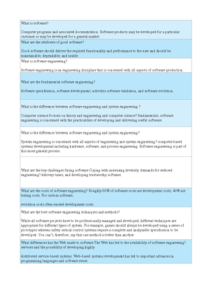 Software Engineering 10 Solutions Manual - Software Engineering 10 ...