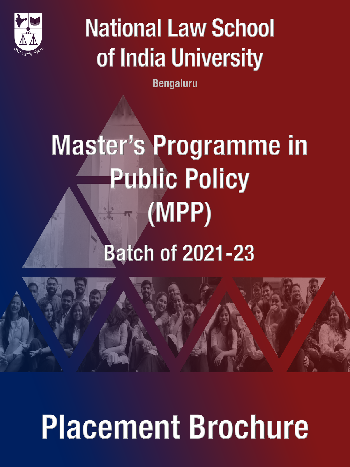 Nlsiu MPP Placement Brochure 2022 23 - Bengaluru Foreword About Us ...