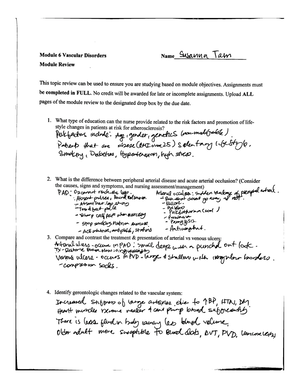 Module 4 Review Hematology - Module 4 – Hematology Name ...