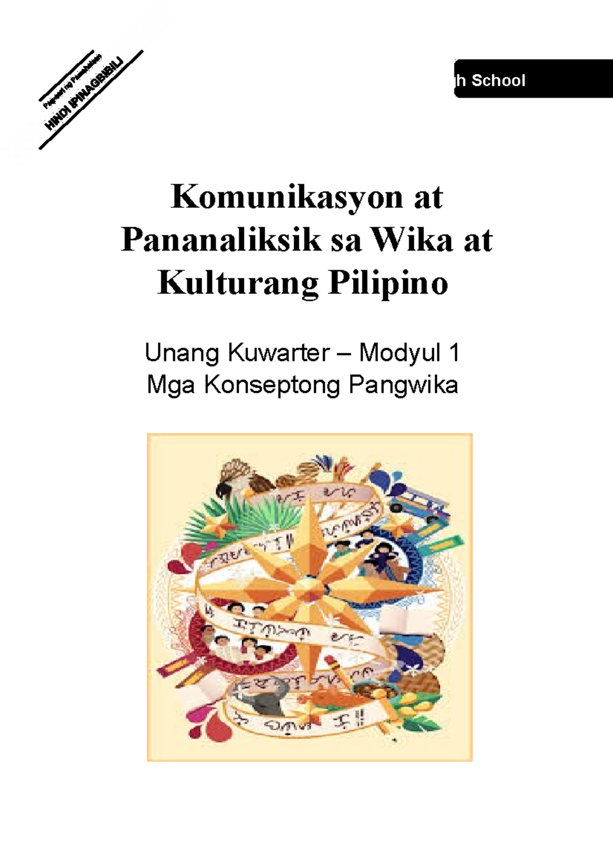 Pananaliksik (module 1 week 1) - ####### Senior High School ...