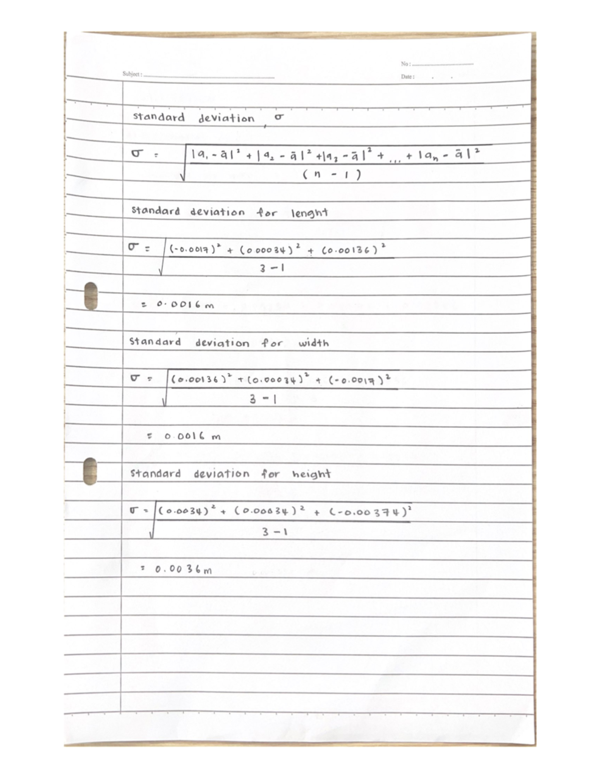 LABATORY REPORT - Foundation Study of Physics - Studocu