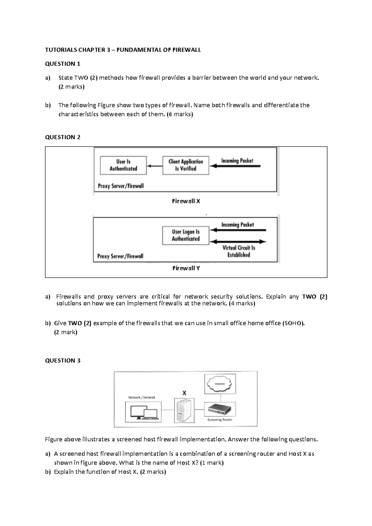 Tutorial 3 - premo - TUTORIALS CHAPTER 3 – FUNDAMENTAL OF FIREWALL ...
