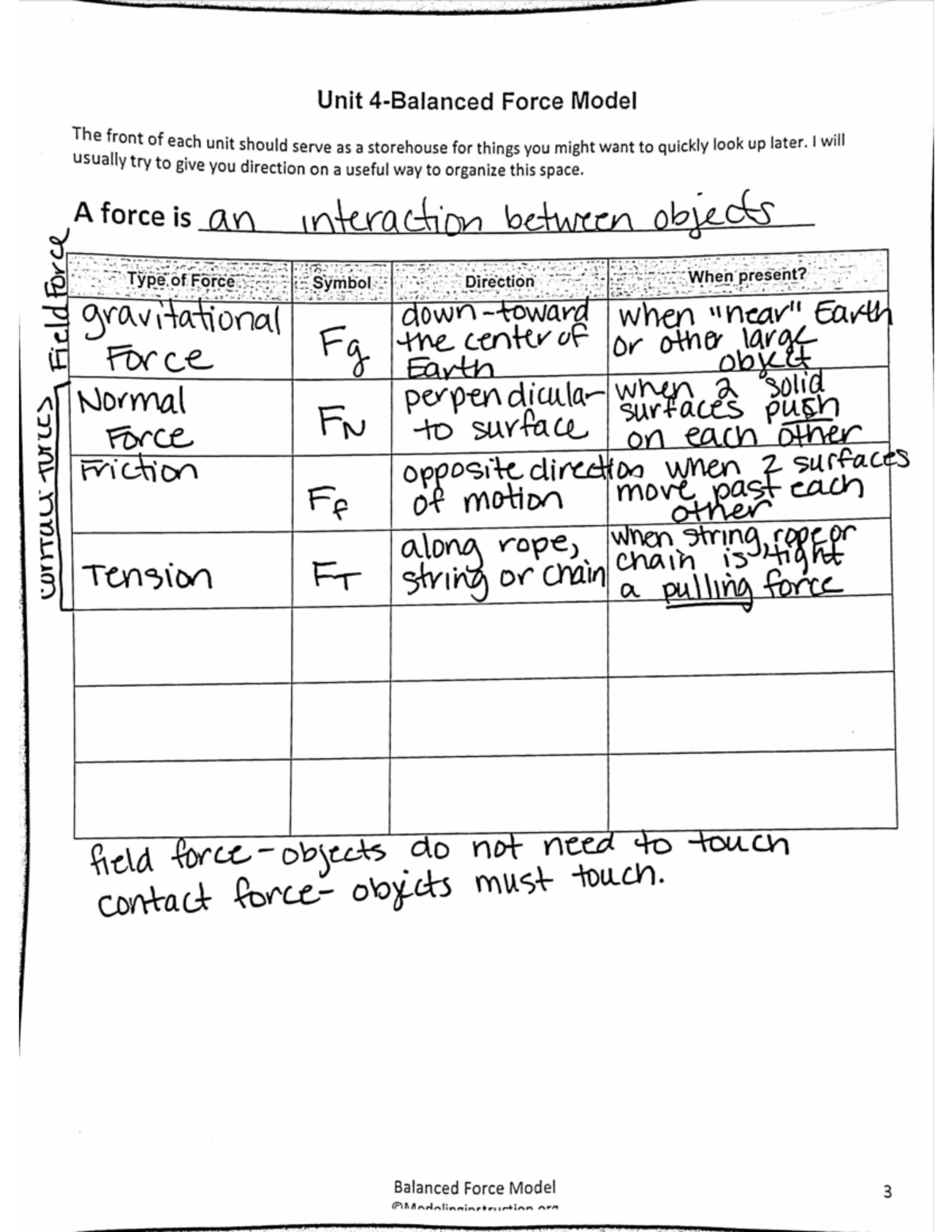 Unit 4 teacher notes - physics - Studocu