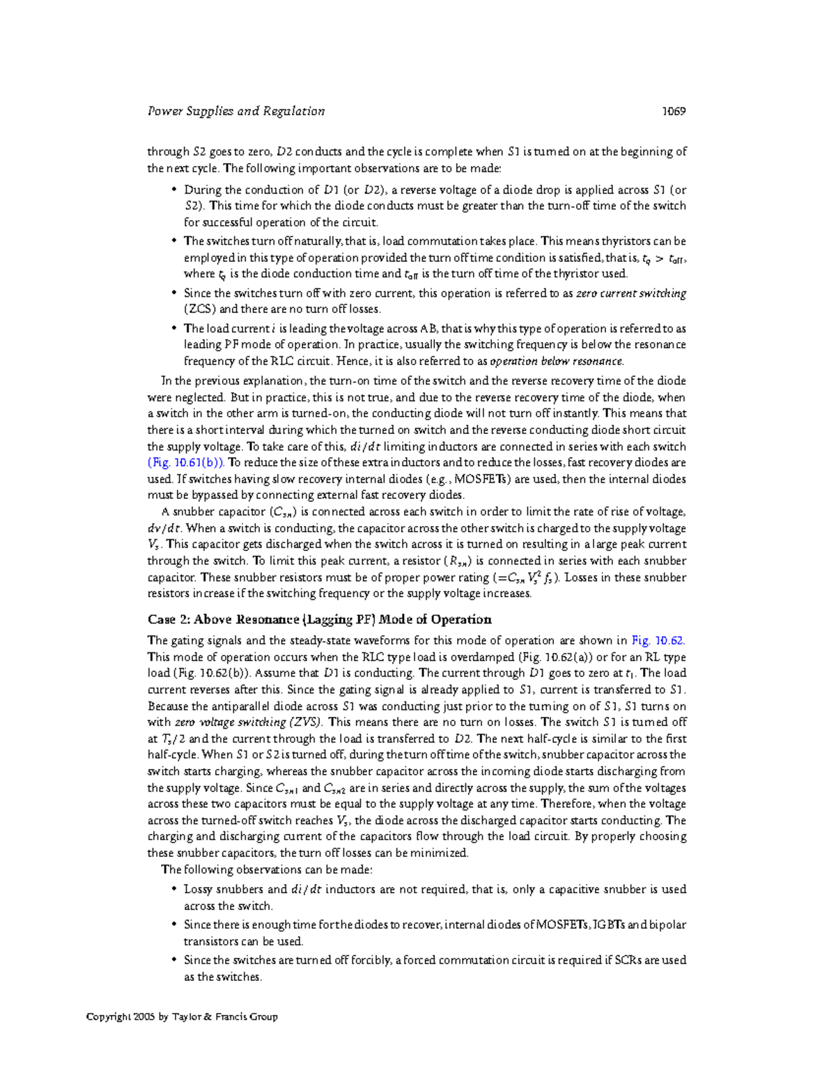 Electrical Engineering notes (133) - Power Supplies and Regulation 1069 ...