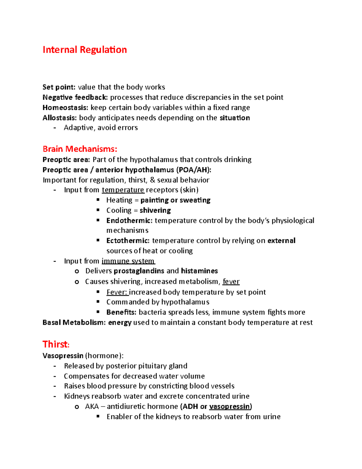 Internal Regulation - Prof. Kristen Breit - Internal Regulation Set ...