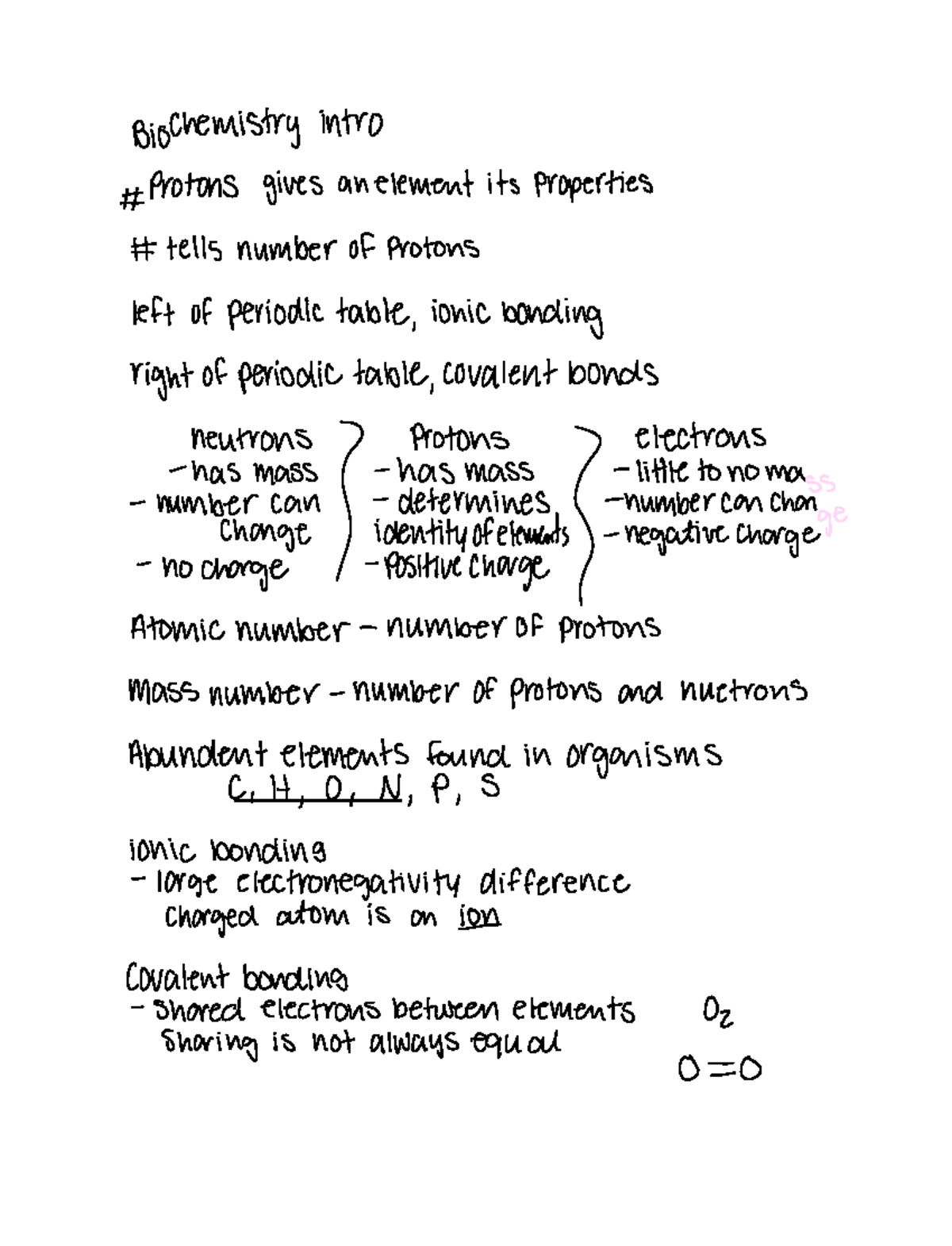 Biochem Intro - Jason Freund - Biochemistry intro Protons gives an ...